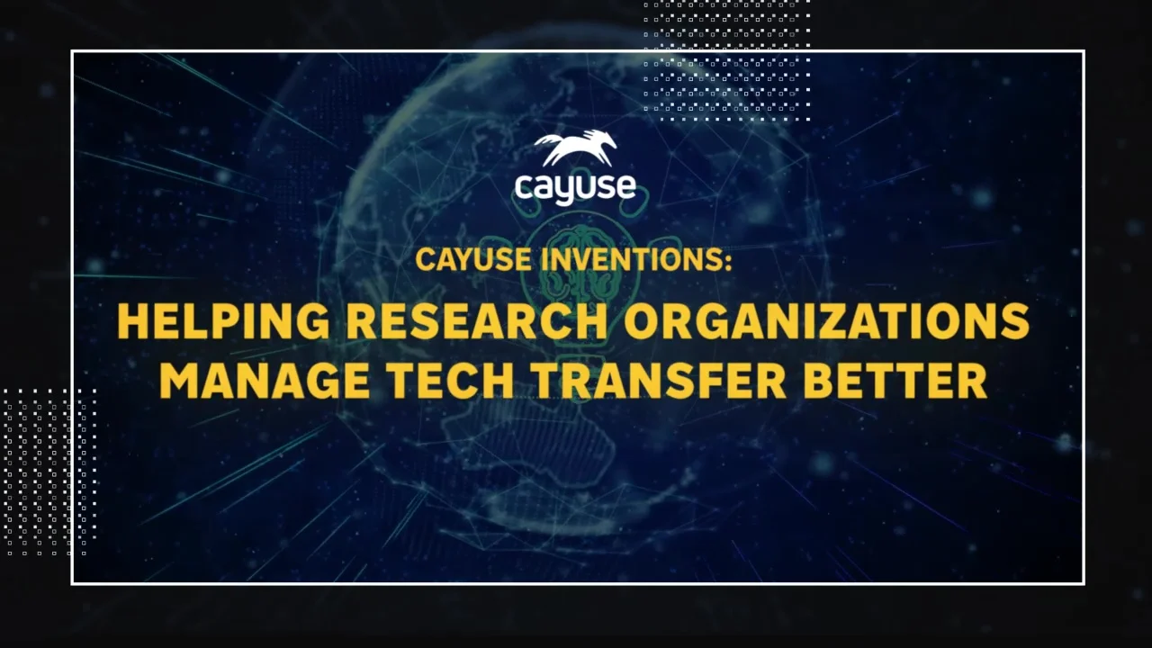 Cayuse Inventions: Helping Research Organizations Manage Tech Transfer ...